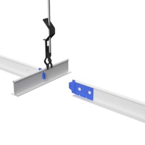 TONGUE ALUMINIUM TWO WAY GRID SYSTEM - M & C Plaster Supplies